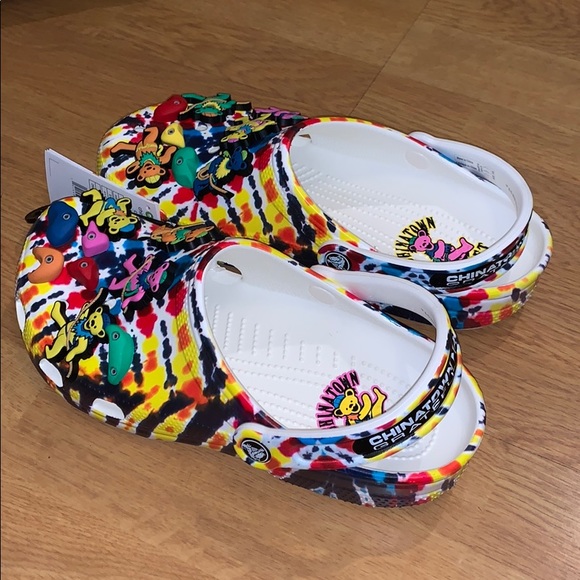 CROCS | Shoes | Nwt Crocs X Chinatown Market Grateful Dead | Poshmark